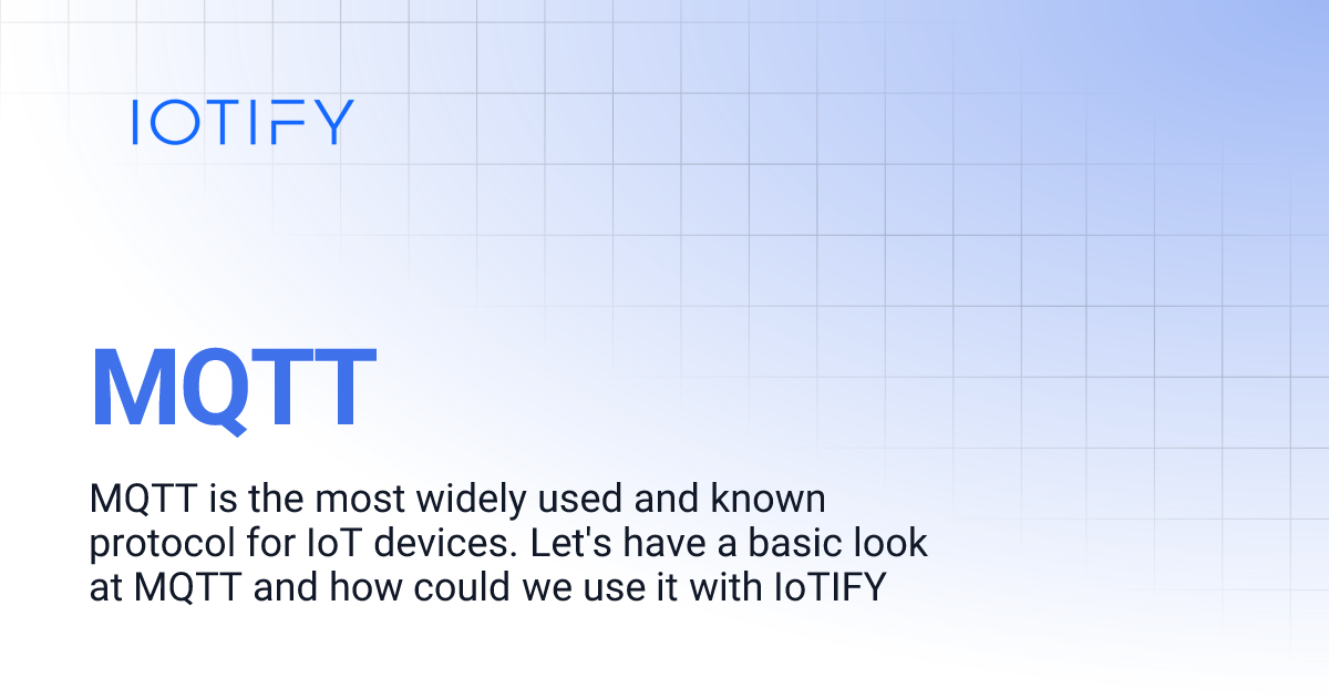 MQTT | IoTIFY Network Simulator