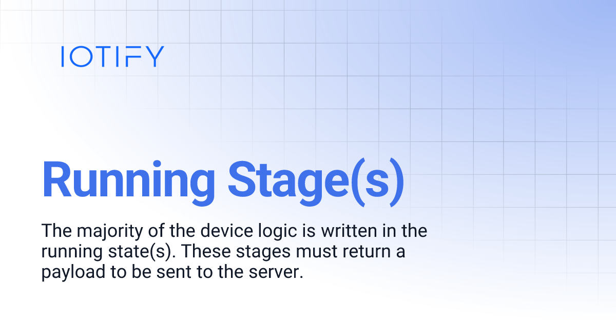 Running Stage(s) | IoTIFY Network Simulator